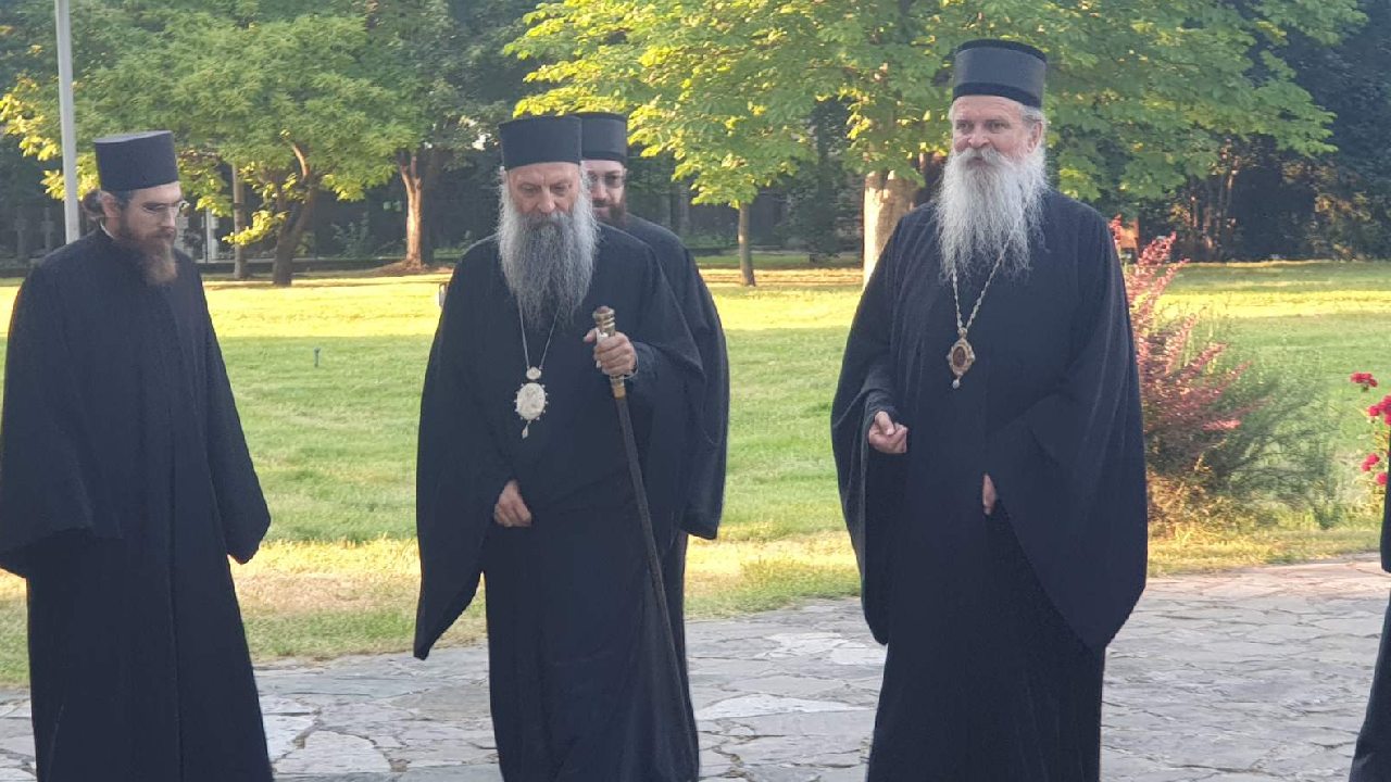 Патријарх Порфирије стигао у Грачаницу Ризница